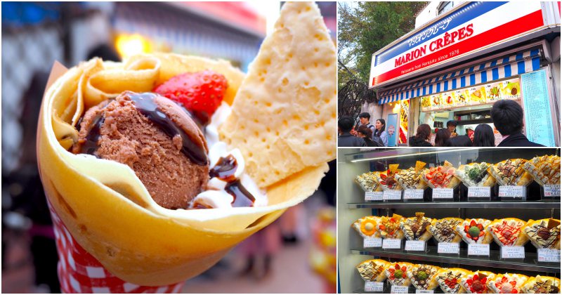 Marion Crepes Harajuku - Famous Japanese Crepes, Super Delicious and ...